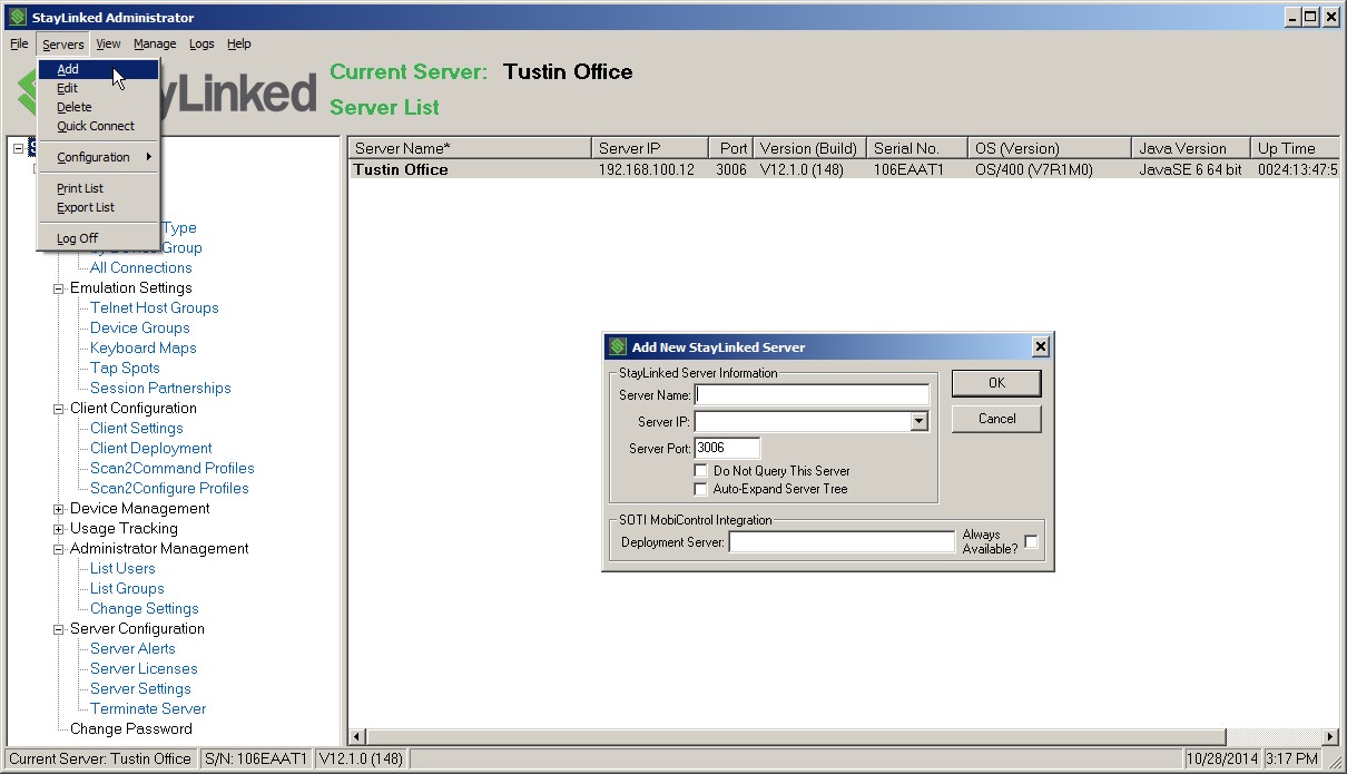 Administrator User Guide - Server Administration – StayLinked