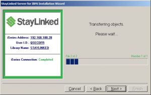Server Installation Guide IBMi, i5/OS, OS/400 – StayLinked