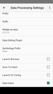 Scanner Configurations for Honeywell Android Devices – StayLinked